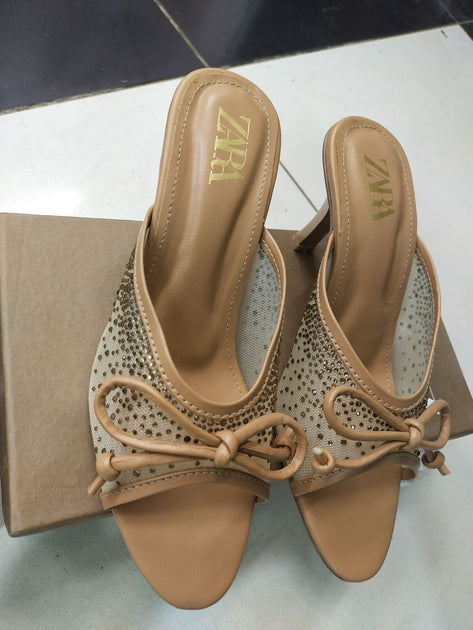 Zara Fish Net Heels – Vogue Pk